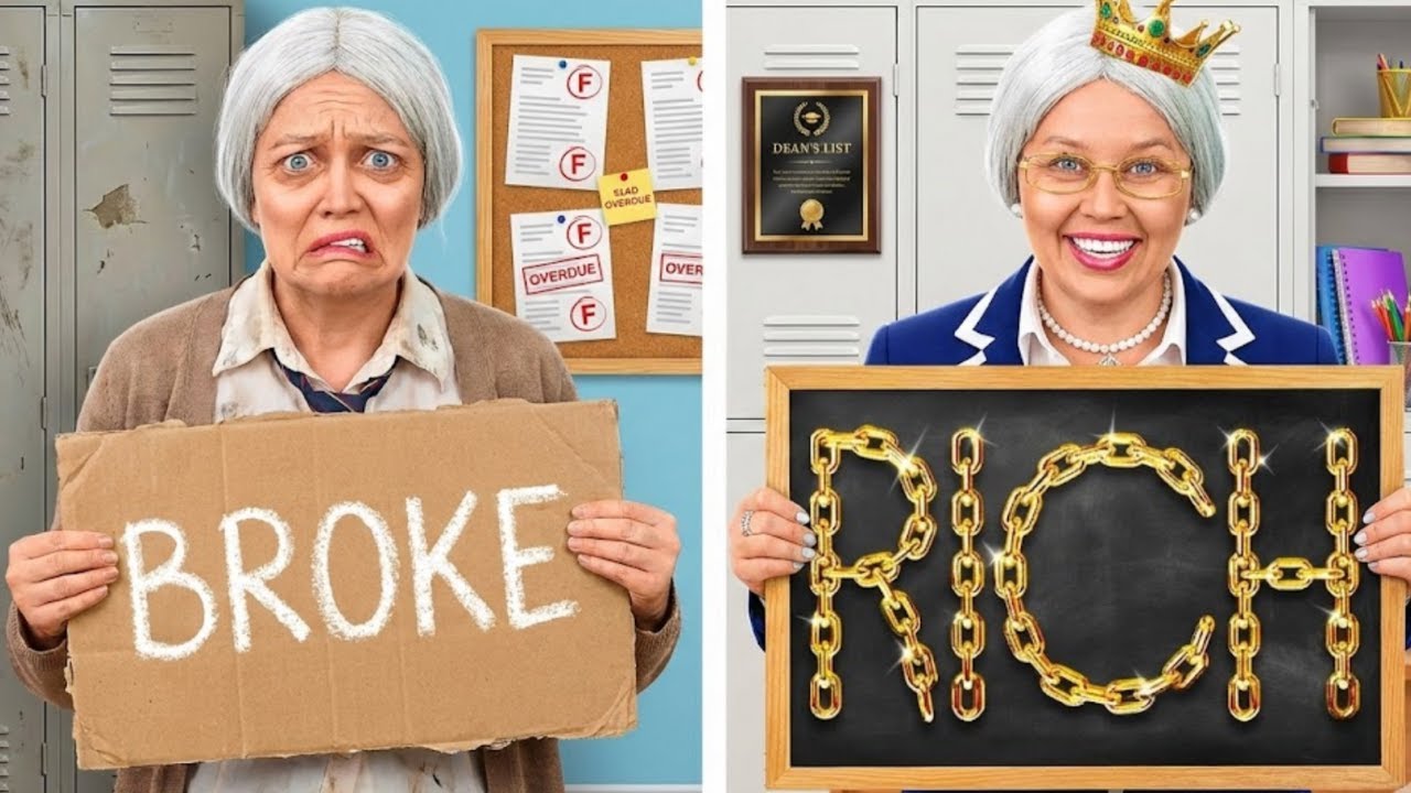 RICH VS POOR HOME JAIL || Granny And Pikachu Try To Escape! Funny Situations by 123 GO! FOOD ...