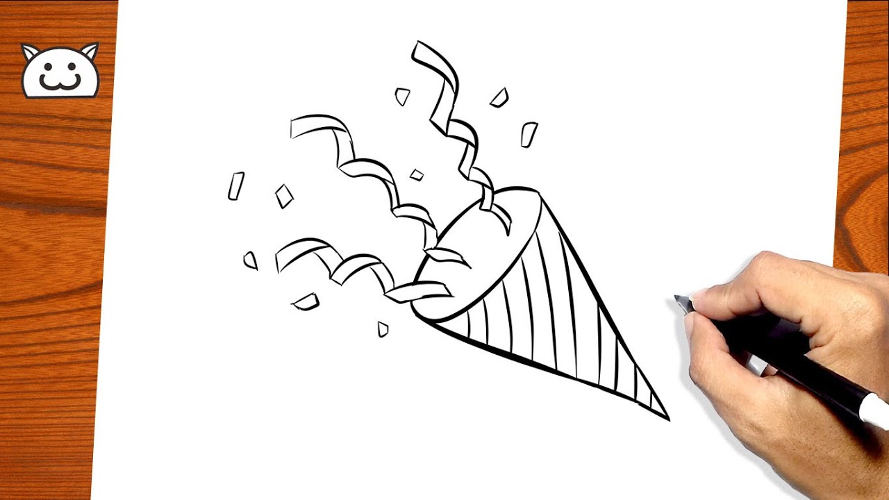 How to Draw Confetti - YouTube