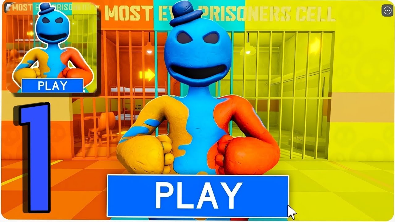 ESCAPE POPPY PRISON RUN! OBBY MASTER JAIL DOEY'S PLAYTIME WALKTHROUGH 1 ...