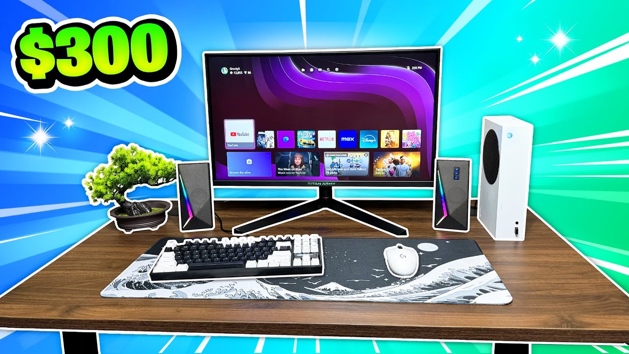 I Built the PERFECT Budget Gaming Setup For $300 !!! - YouTube