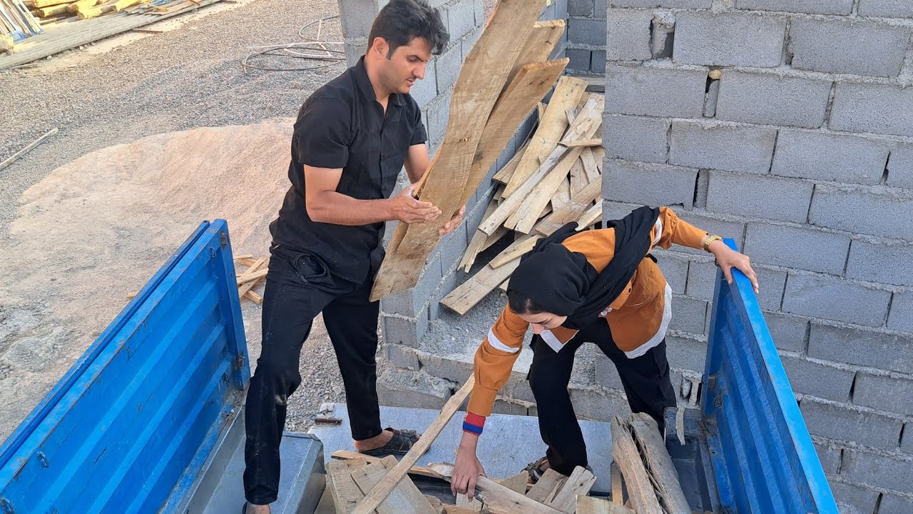 Hardships and joys: the life of a nomadic man and his new wife - YouTube