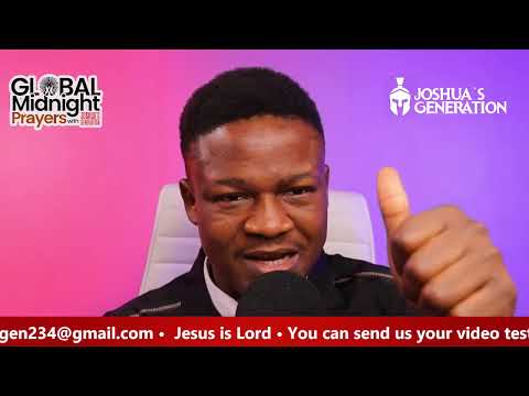 GLOBAL MIDNIGHT PRAYERS 29TH DECEMBER 2025 WITH JOSHUA'S GENERATION