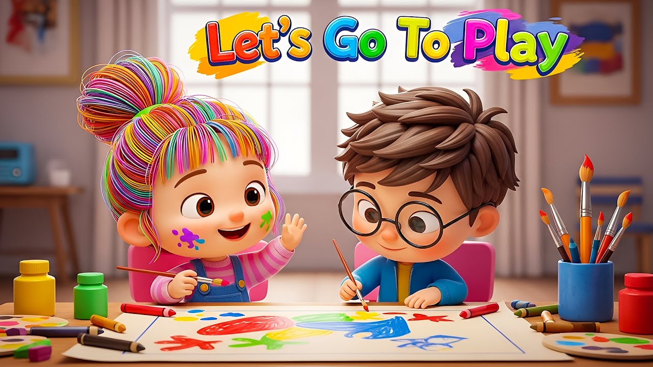 Let’s Go to Play | Fun Kids Song About Games, Laughter & Friendship ...