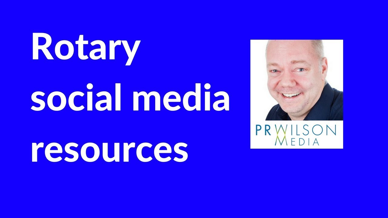 Rotary social media training resources - YouTube
