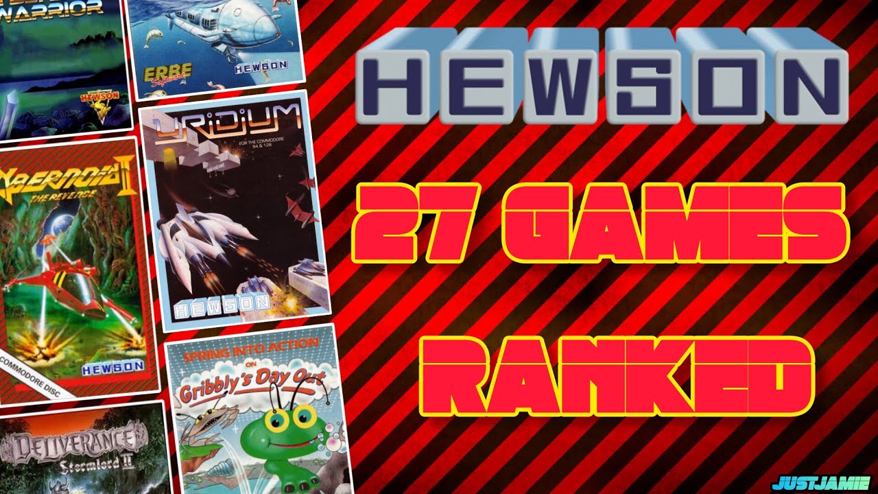 Every C64 Hewson Game in Order of Greatness #c64 #commodore64 #hewson ...