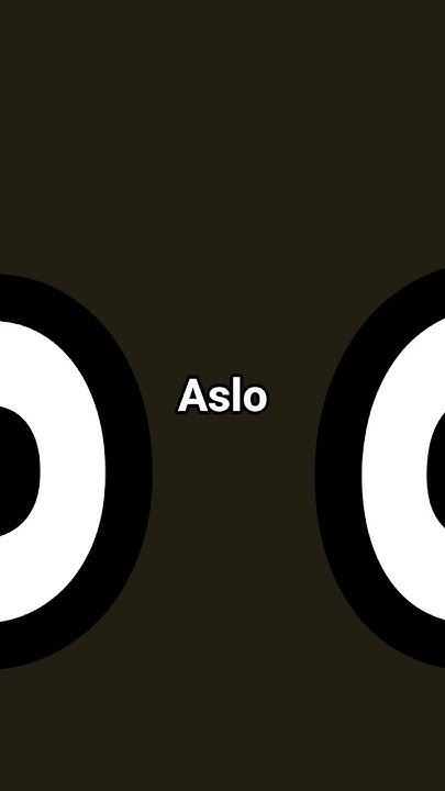 Aslo - YouTube