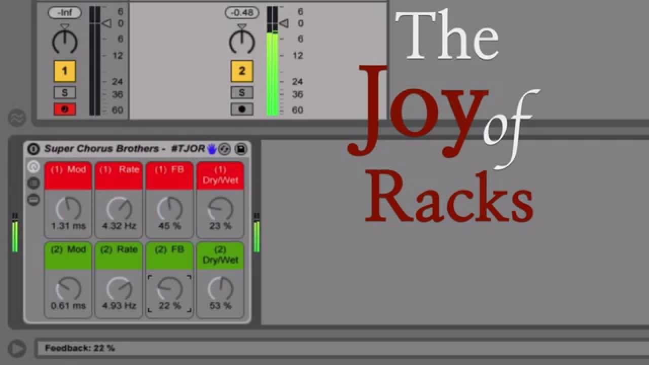 The Joy of Racks Teaser | Free Tutorial Video and Racks - YouTube