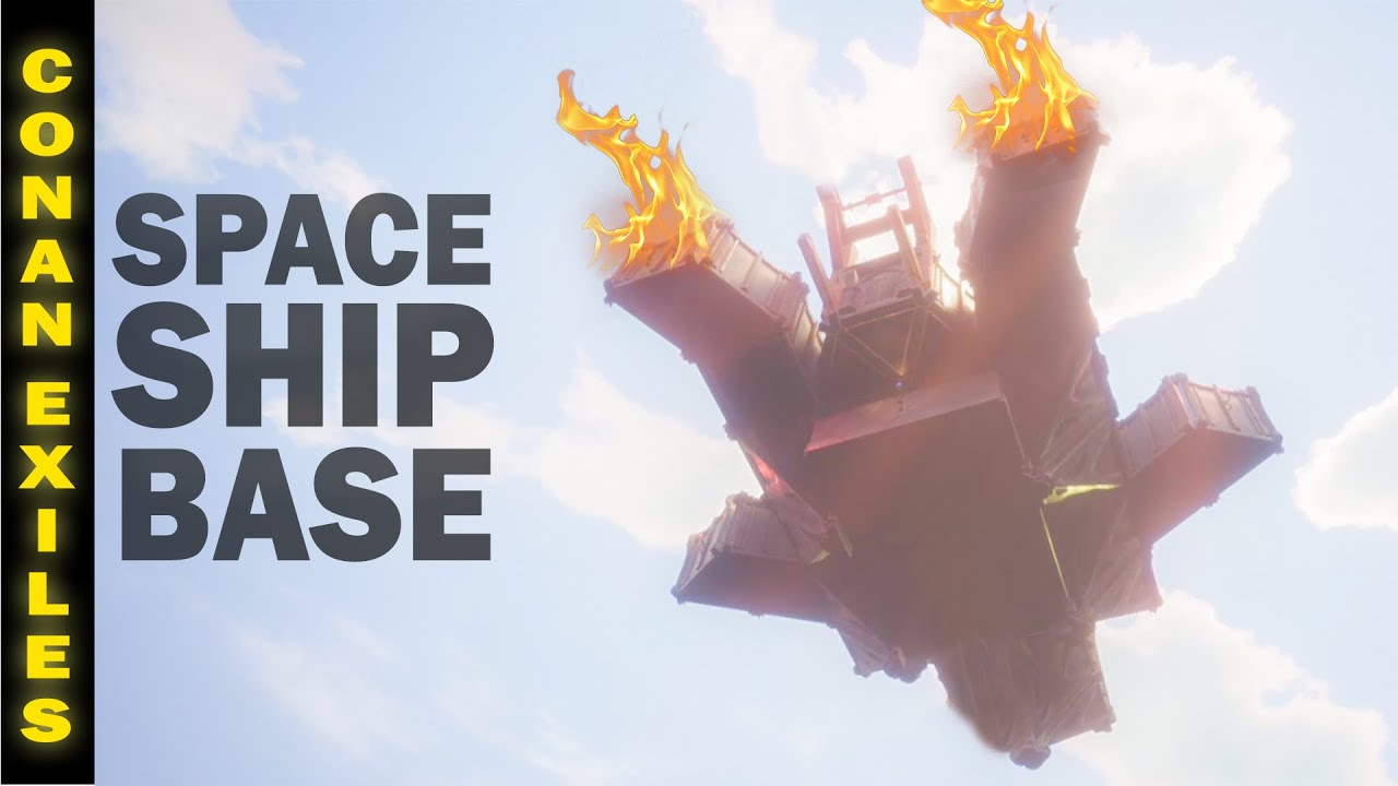 Space Ship Base | Conan Exiles - YouTube