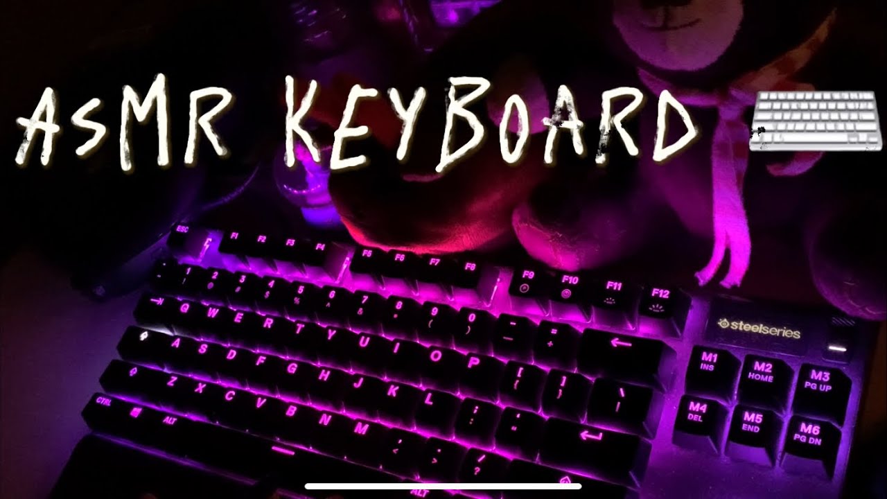 ASMR aggressive keyboard typing (no talking#asmr ) - YouTube