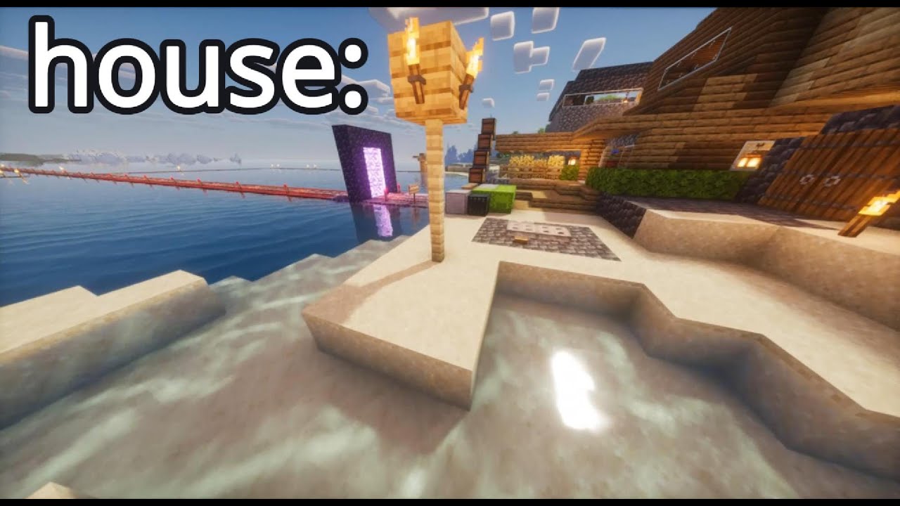 minecraft house upgrade - YouTube