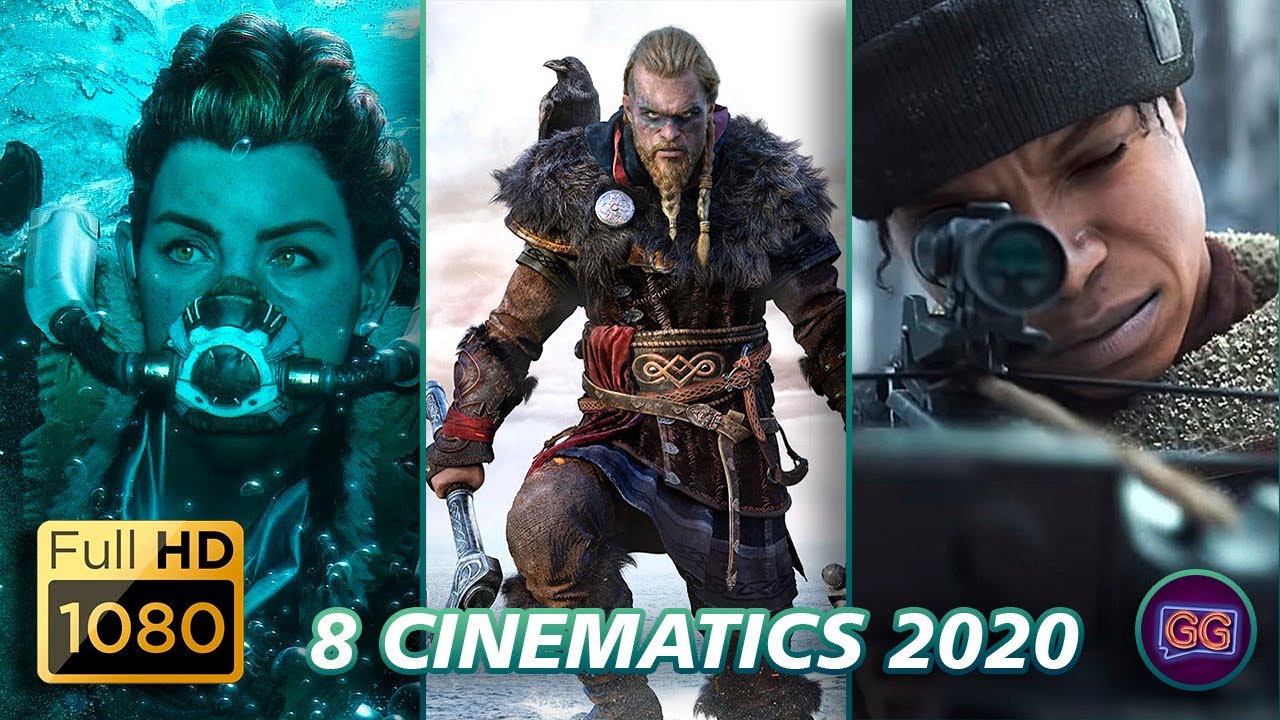 8 VIDEO GAME CINEMATICS TRAILERS 2020 - YouTube