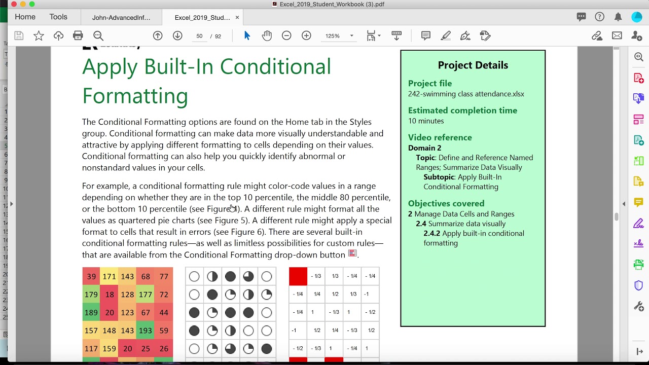 Week 2 Excel Student Workbook - YouTube