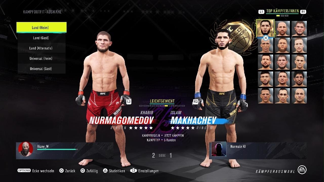 EA SPORTS UFC 4_ Heute ein normal Kampf - YouTube