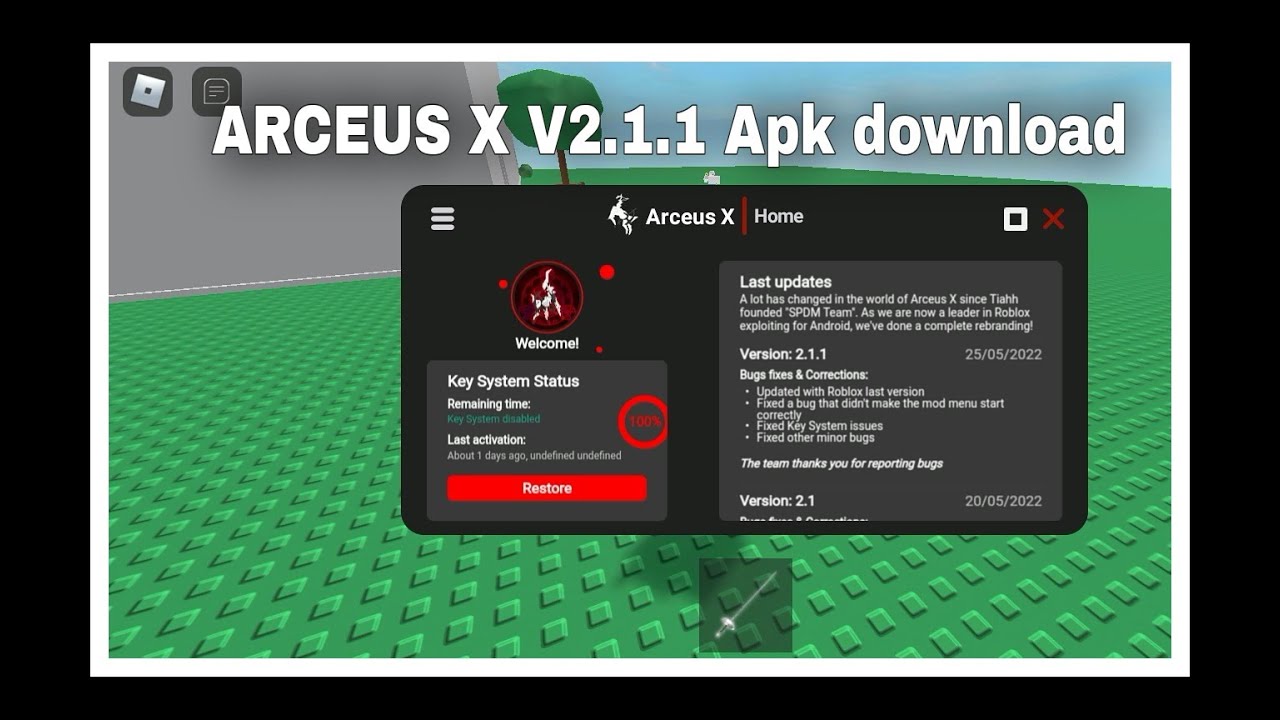 Roblox Arceus X V2.1.1 | Roblox Mobile Executor - YouTube