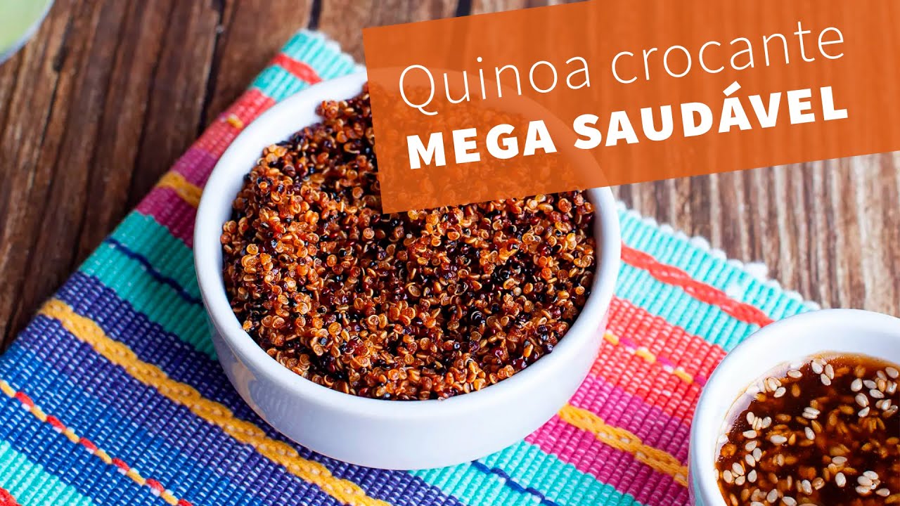 Quinoa super crocante MUITO FÁCIL de fazer!! - YouTube