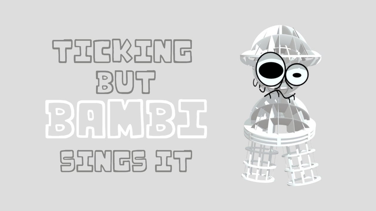 [FNF] Golden Apple - Ticking But Bambi Sings It - YouTube