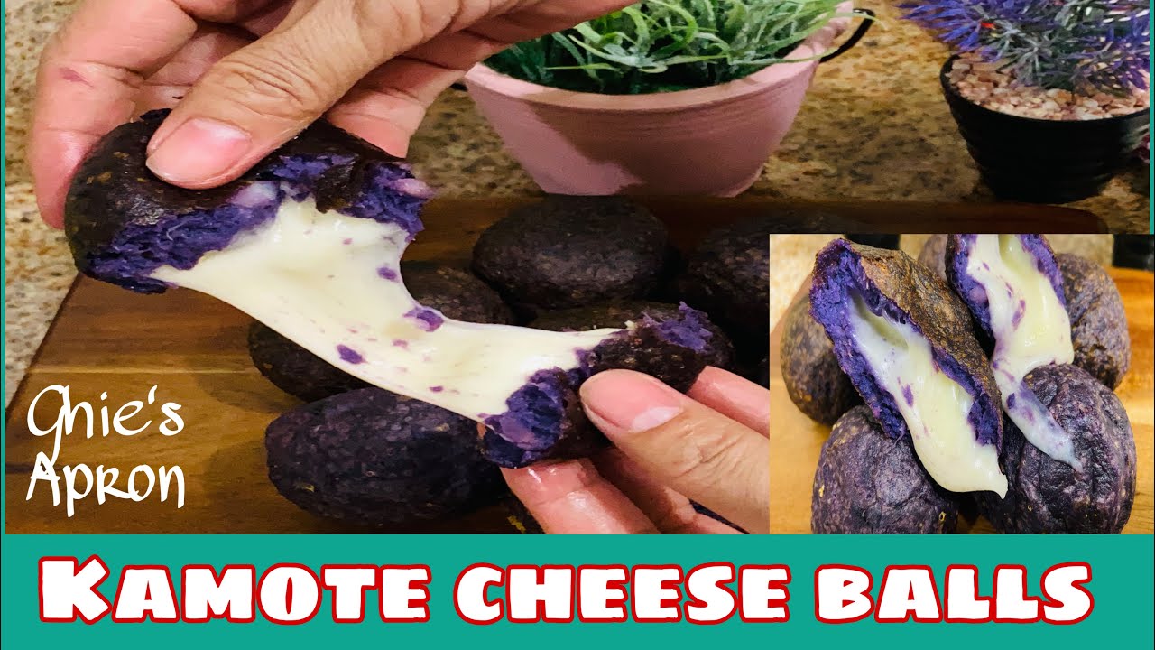 Kamote Cheese Balls | Sweet Potato Cheese Balls | Ghie’s Apron ...