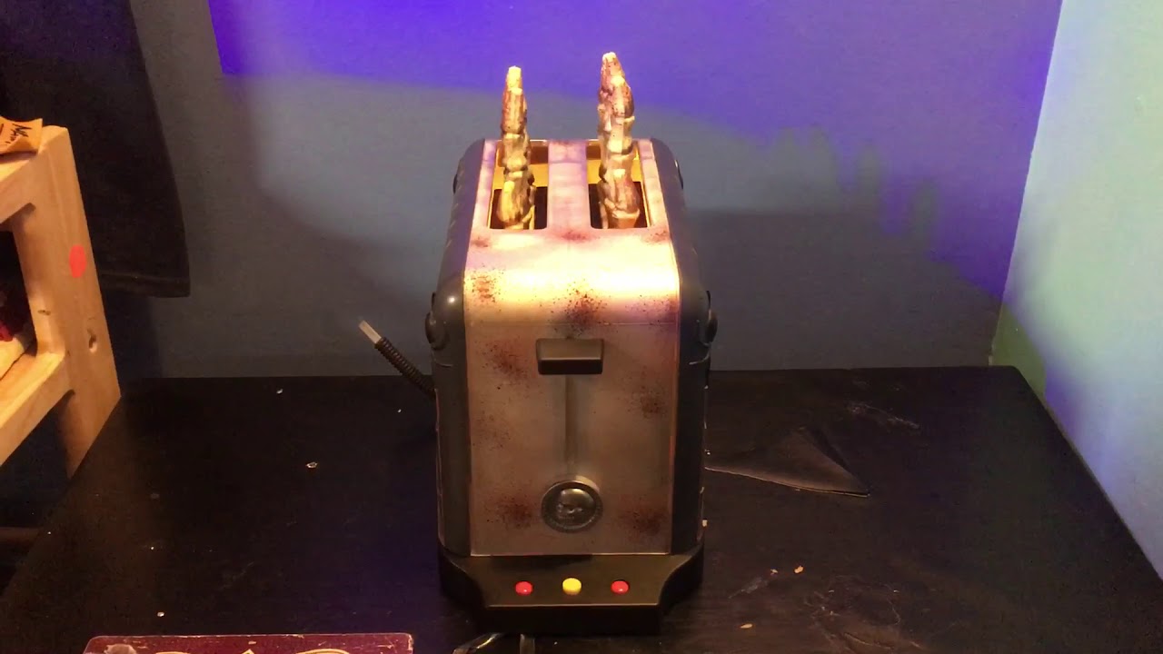 The Home Depot Halloween Animated 2017 Tekky Design Haunted Toaster ...