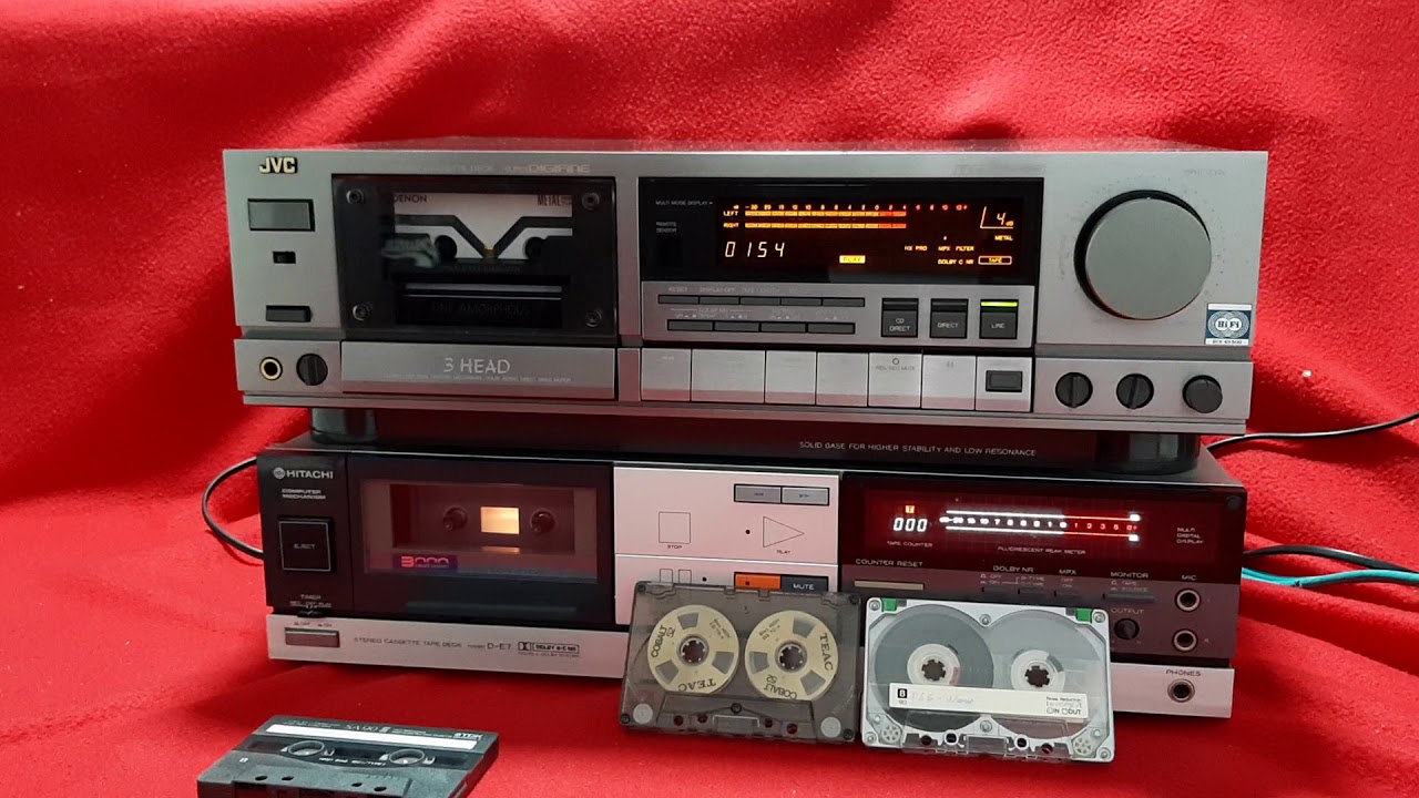 HIGH-END JVC TD-V1010 Super Digifine top of the line model. - YouTube