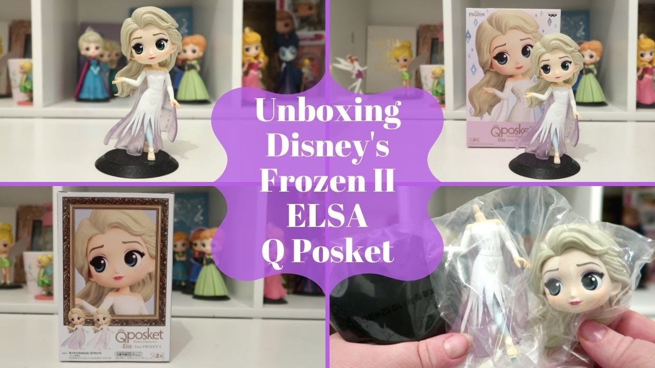 Unboxing Disney's Frozen II Elsa Q Posket Version B - YouTube