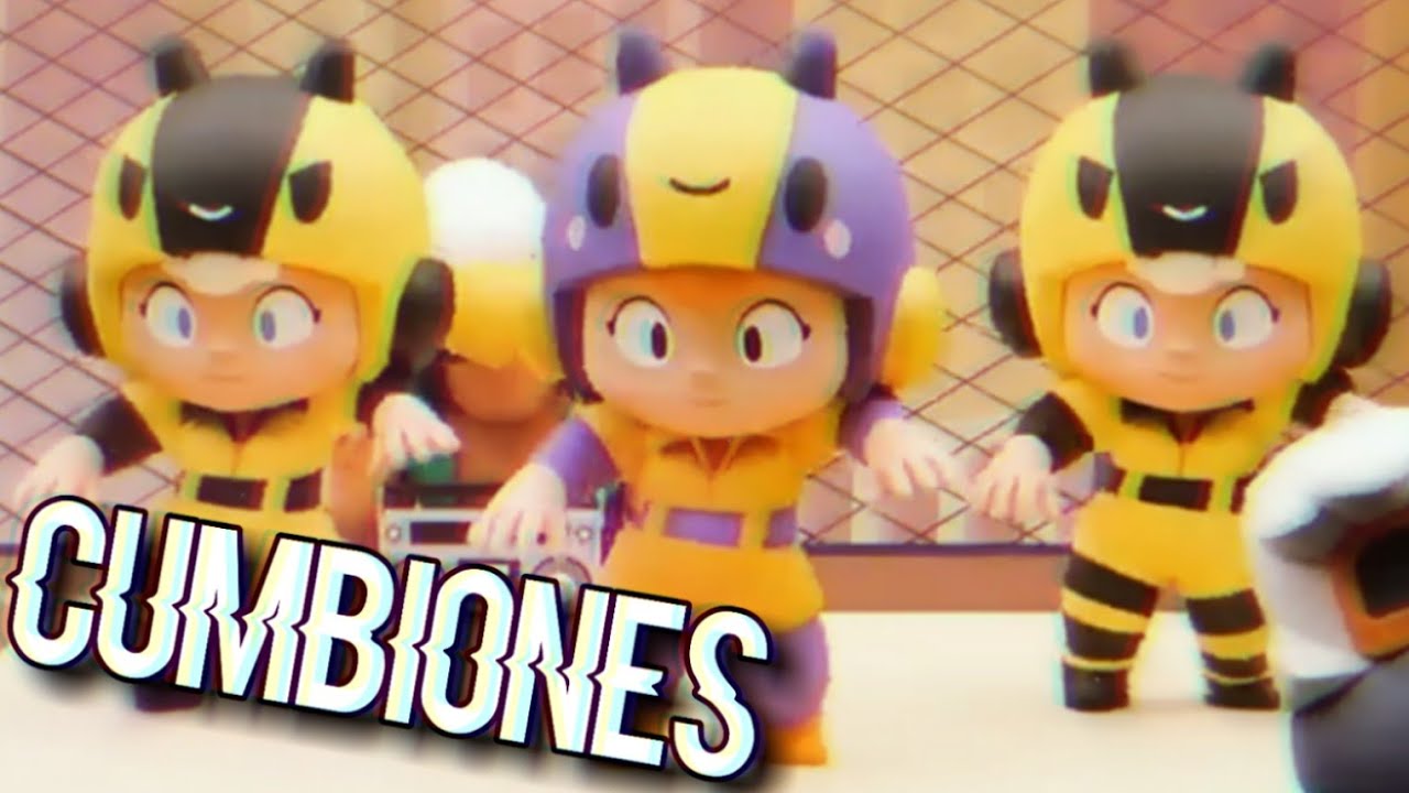 BEA BAILANDO DIFERENTES CANCIONES/CUMBIONES 🎵 Brawl Stars / Bea DANCING ...