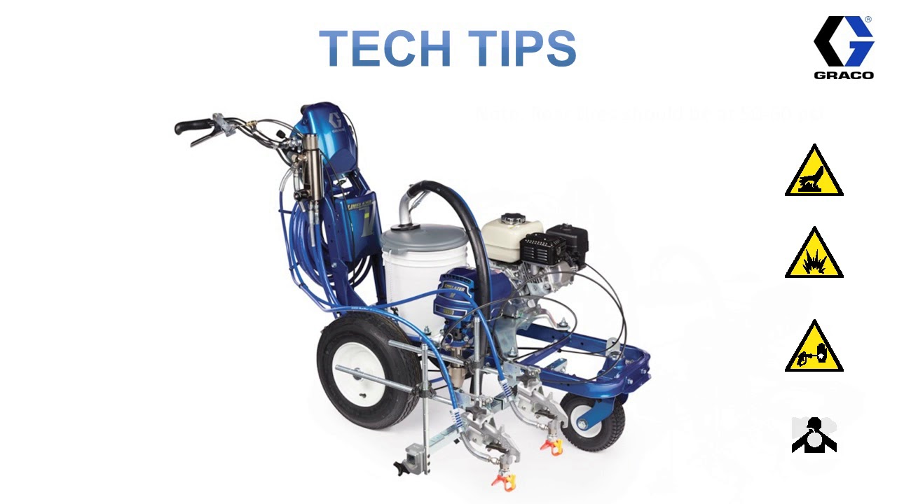 LineLazer Line Striper Tech Tip - YouTube