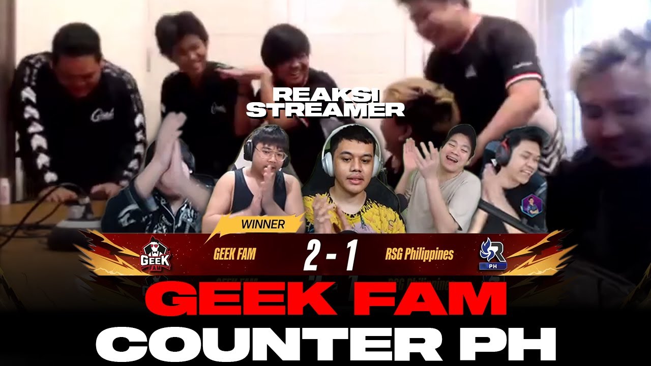 GEEK FAM COUNTER PH 'PHILIPPINES'!! GEEK FAM 2-1 RSG PH MPLI 2022 ...