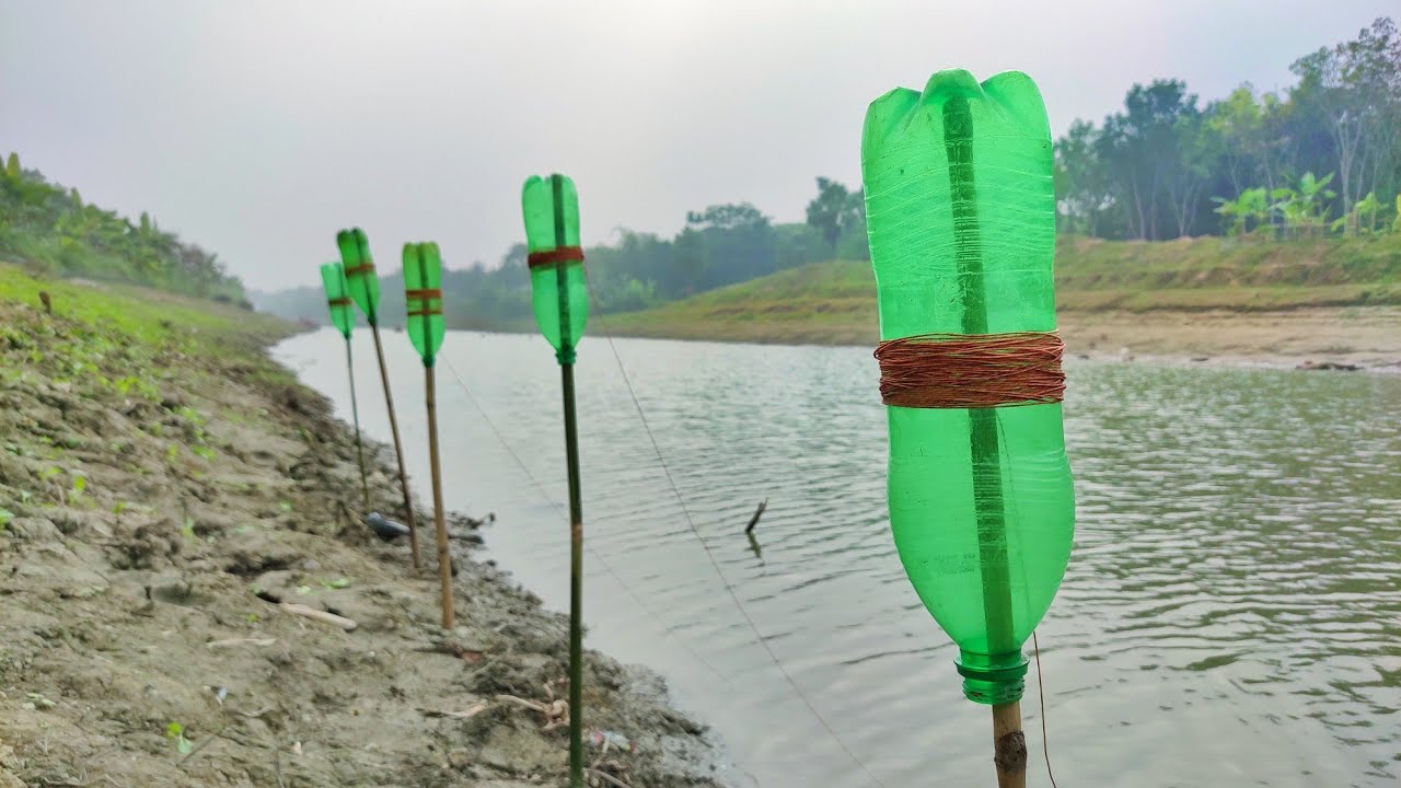 Best Fishing Video | Catch Fish With Plastic Bottle Fish Trap | Hook ...