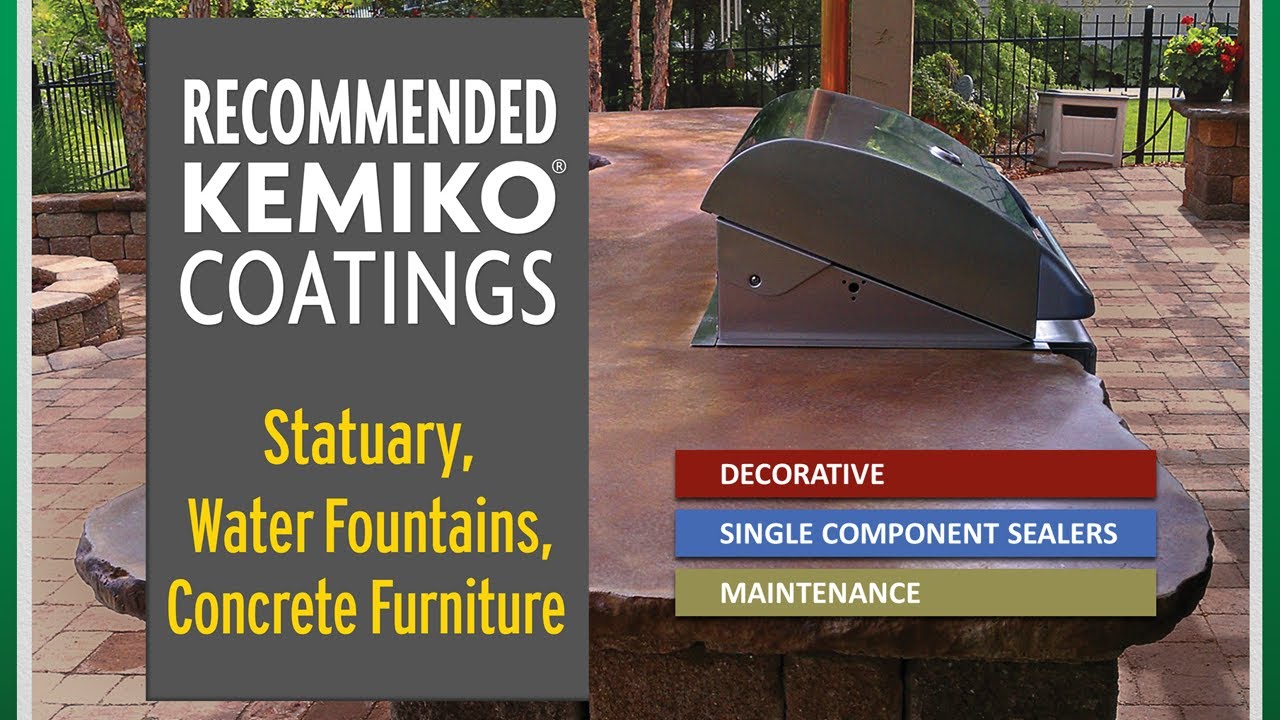 Best Kemiko® Products for Statuary, Water Fountains and Concrete ...