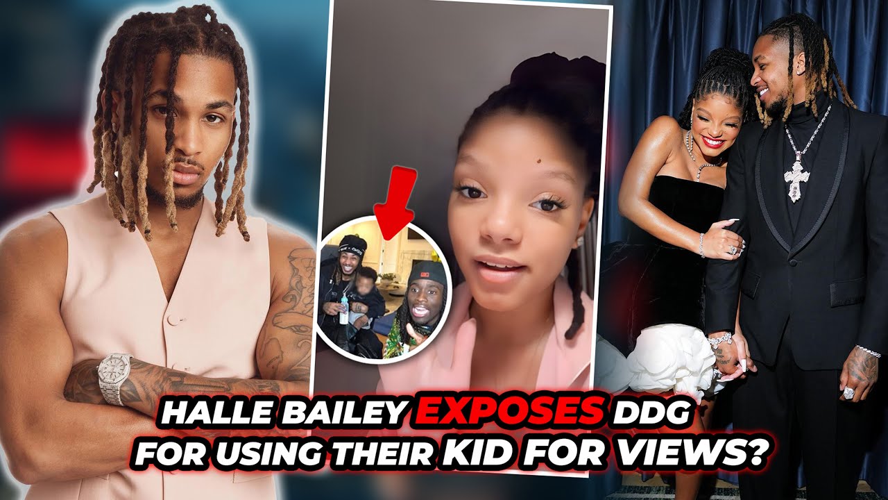 Halle Bailey calls out DDG For Using Their Kid For Views - YouTube