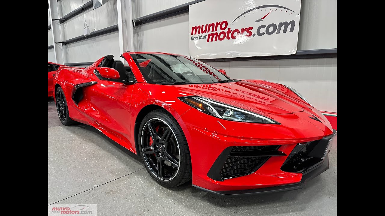 2022 SOLDSOLDSOLD Corvette C8 Stingray Convertible Z51 Torch Red on Jet ...