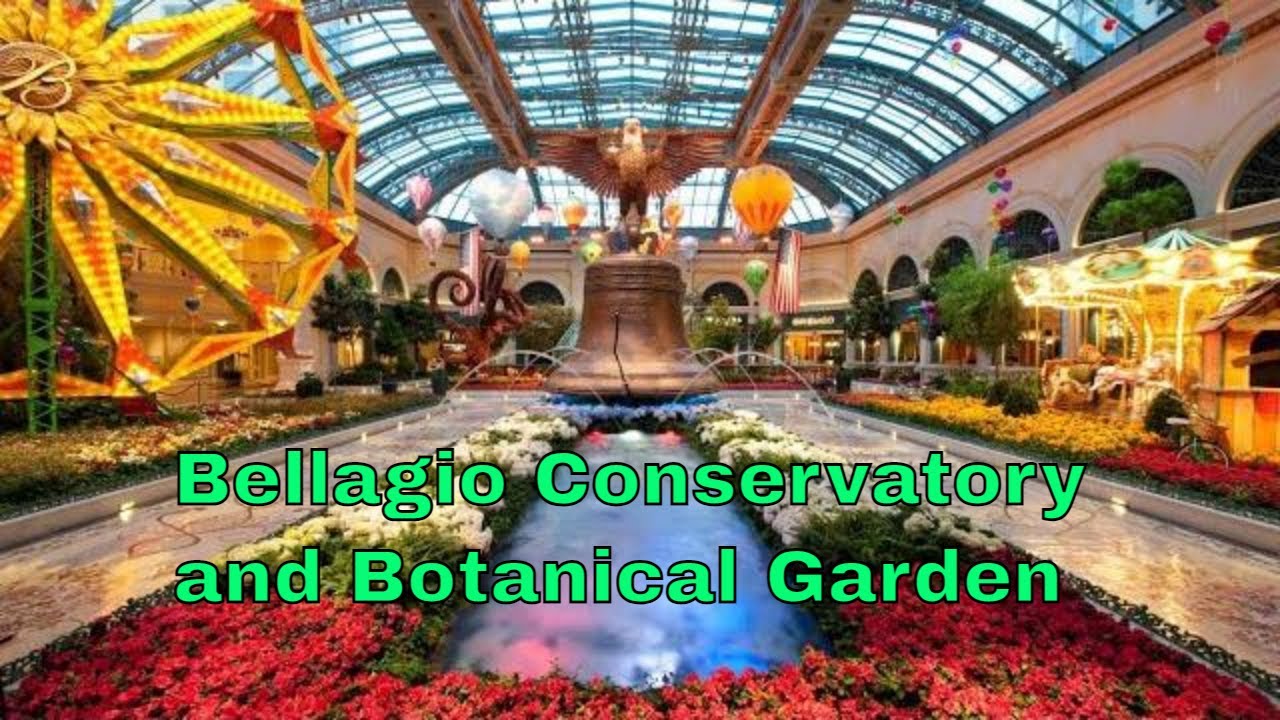 Bellagio Conservatory & Botanical Garden - Fall 2021 | Las Vegas | 4K ...