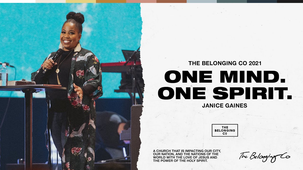 ONE MIND. ONE SPIRIT. // JANICE GAINES | The Belonging Co TV - YouTube
