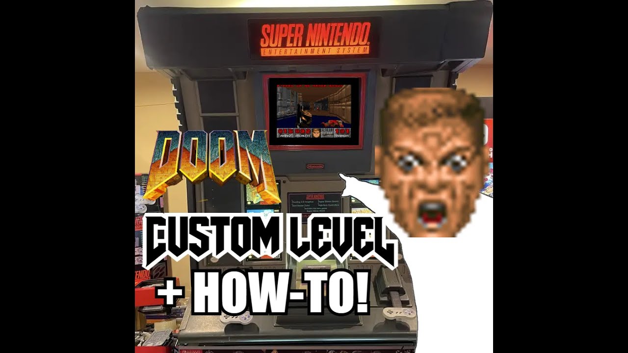 How to put custom level(s) on SNES DOOM! - YouTube