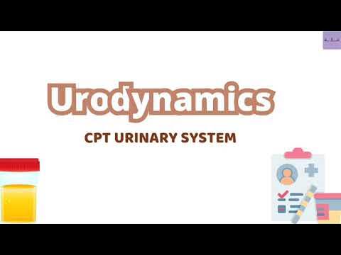 URODYNAMICS|CPT URINARY SYSTEM|MEDICAL CODING AND BILLING - YouTube