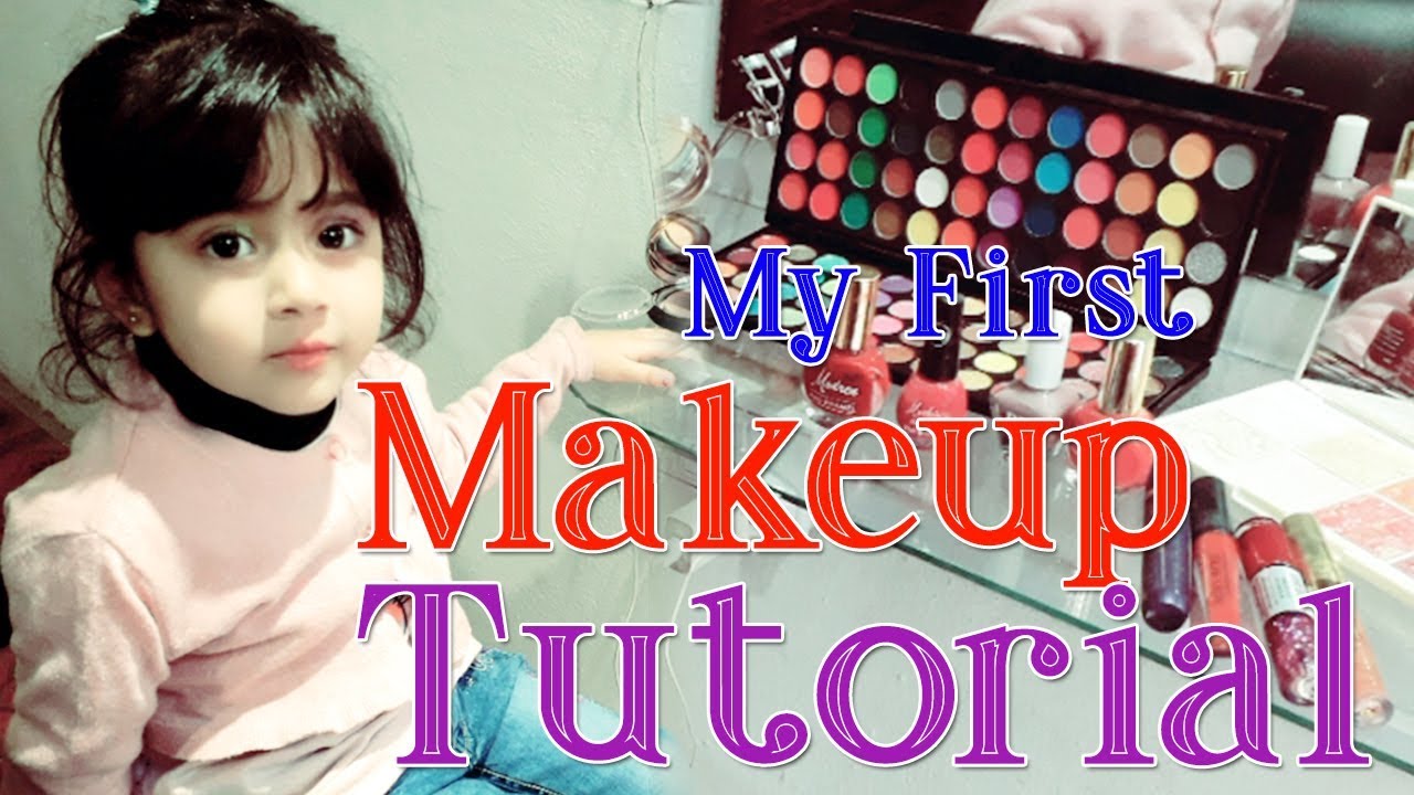 Makeup Tutorial By 3 Years Old | Kids Makeup Video - YouTube