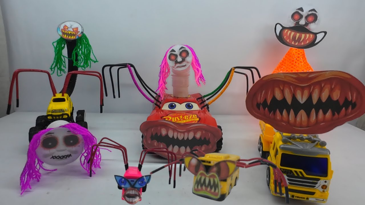 Monster Makan Tayo, Lightning McQueen Eater, Tayo Monster dan Bus ...