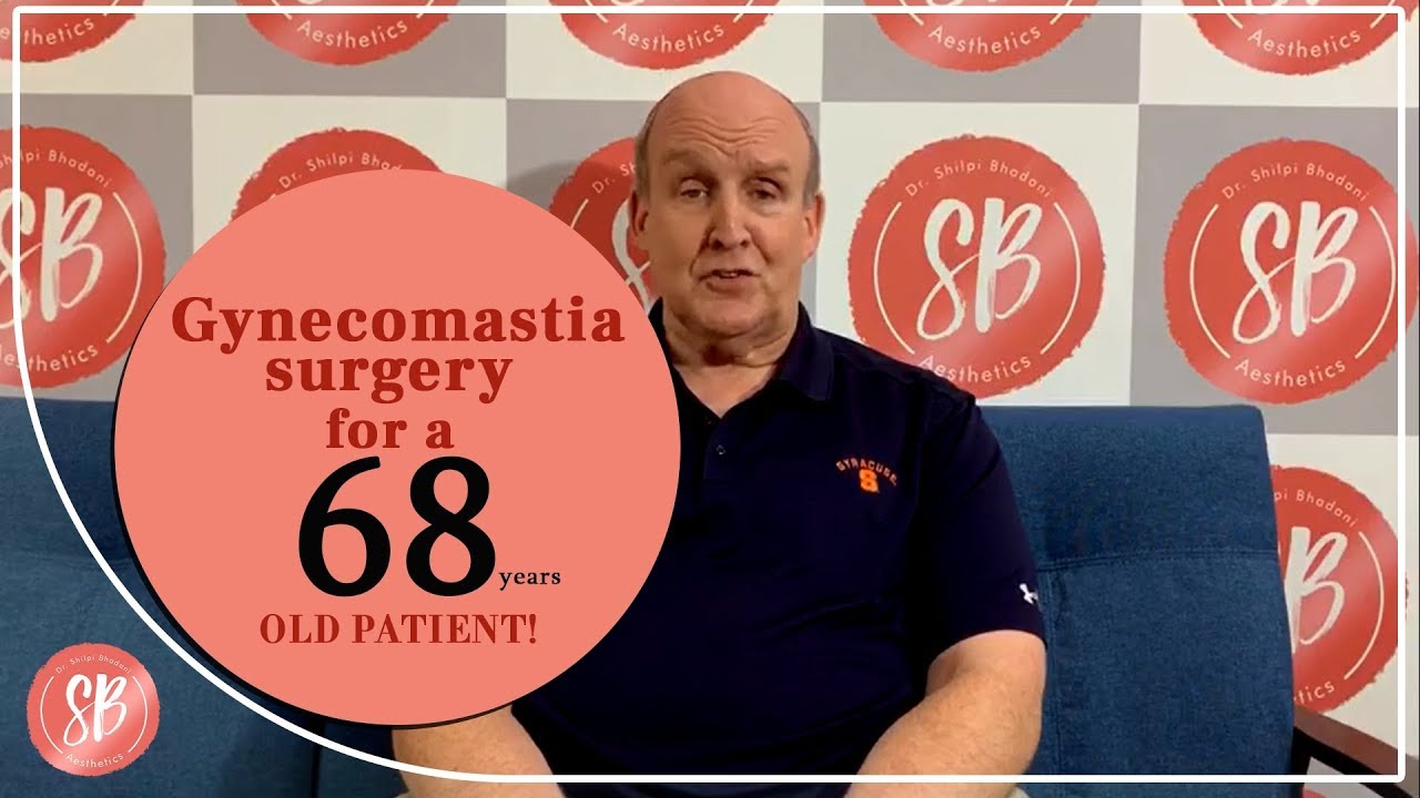 Happy Patients | Gynecomastia Surgery for a 68 years old patient! - YouTube