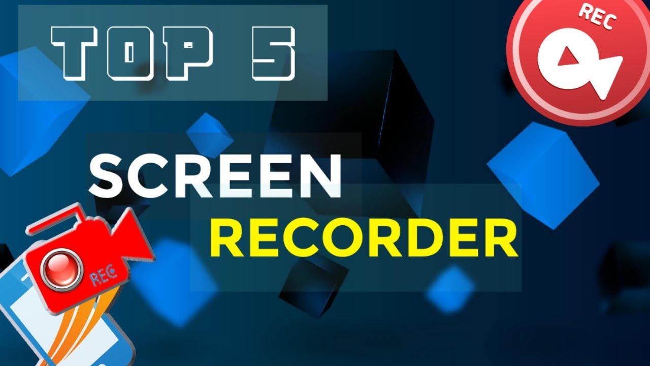 Top 5 Screen Recorder Apps For Android On Play Store. - YouTube