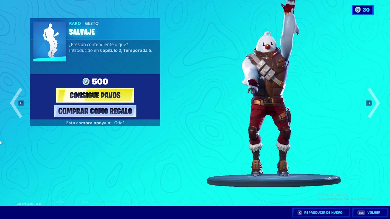 *NEW EMOTE* SAVAGE FORTNITE - YouTube