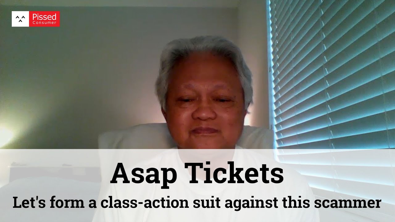 Asap Tickets Reviews - non-responsive after-sale customer service - YouTube