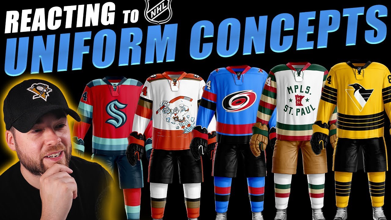 NHL Hockey Alternate Uniform Concepts! - YouTube