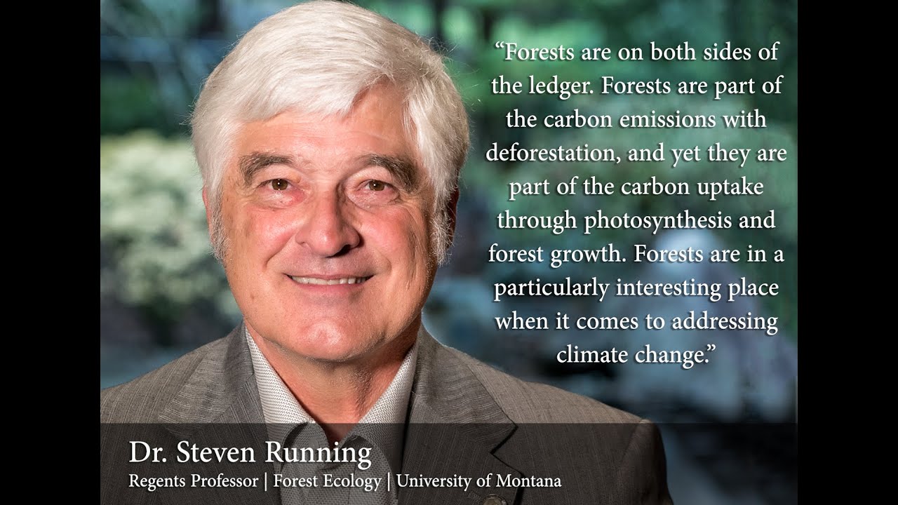 Dr. Steven Running On #GrowingHope - World Forestry Center Climate ...