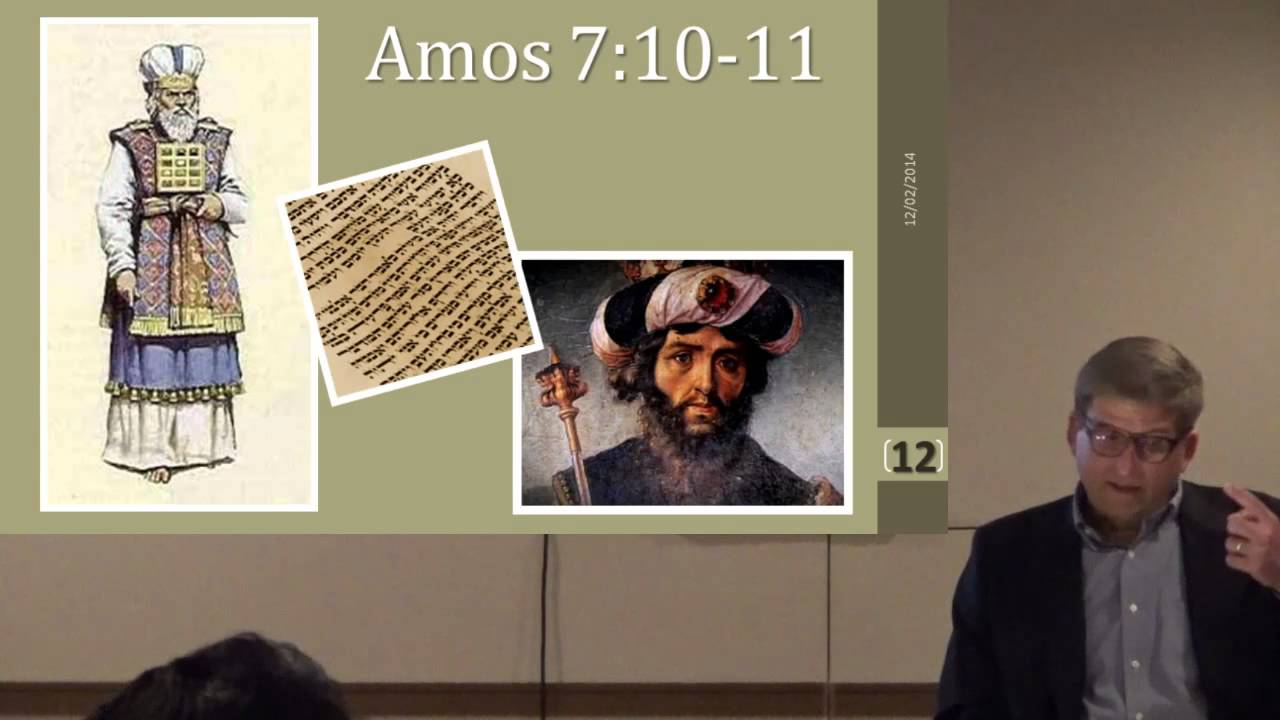 The Minor Prophets: Amos - Chapters 7 and 8 - YouTube