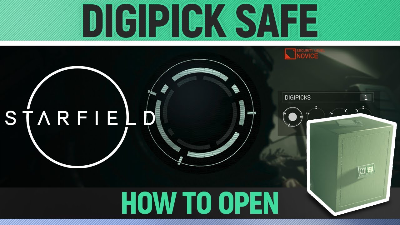 Starfield - How to Open the Digipick Linked Safe - One Small Step - YouTube