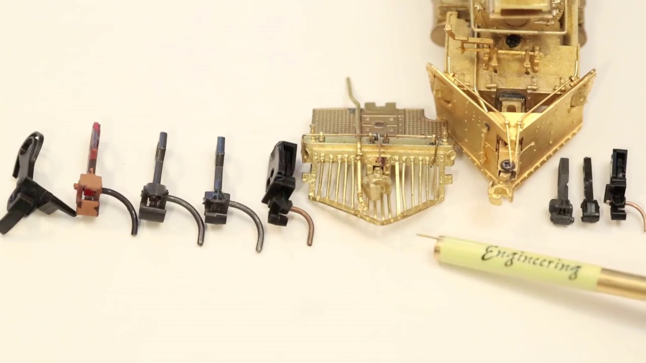 Sergent RNB87K Sharon HO Hon3 Couplers Compared to Kadee MT Micro ...