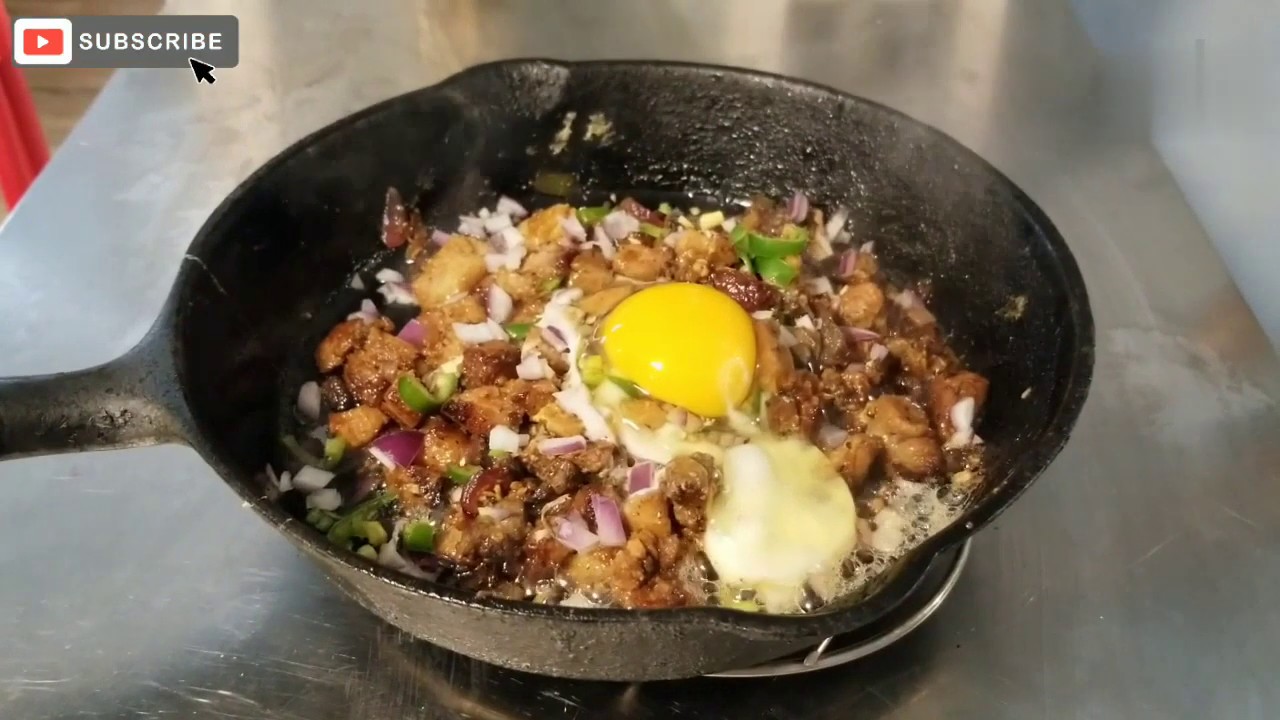 How to make Pork Belly Sisig - YouTube