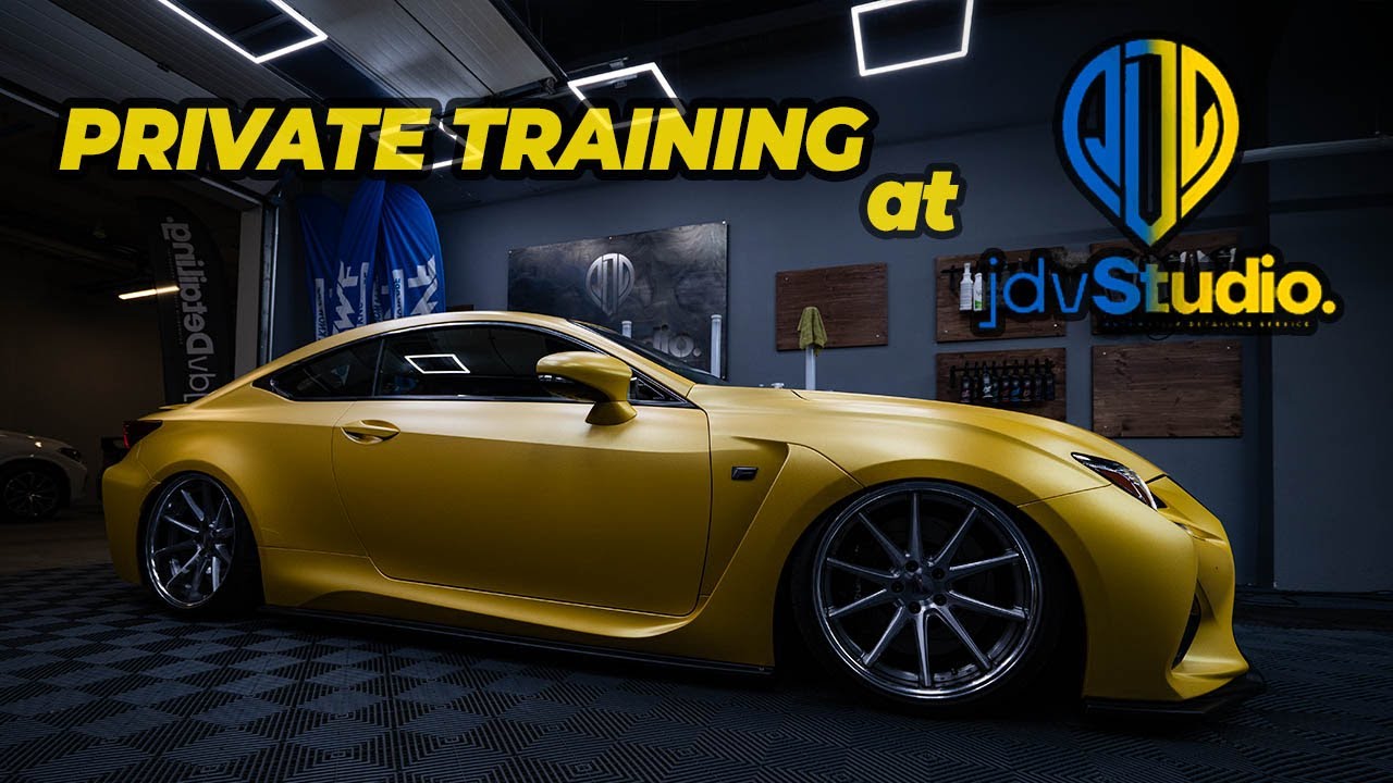 Private Vehicle Wrapping Training at JDV Studio in Lithuania, Vilnius - YouTube