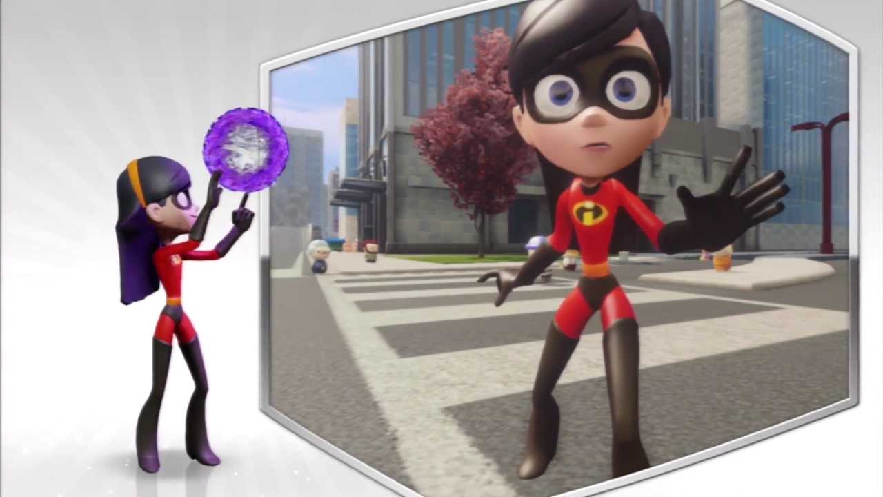Disney Infinity - Violet Character Gameplay - Series 1 - YouTube