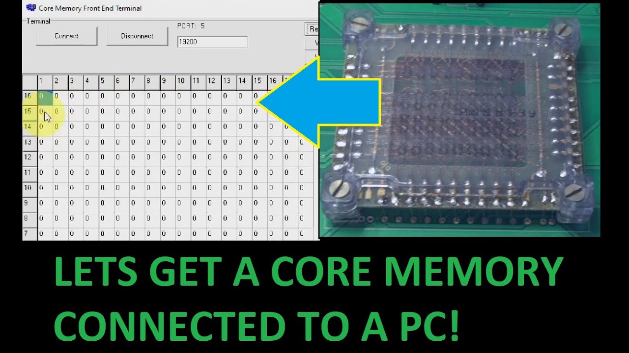 Building a Magnetic Core Storage Interface from Scratch! Arduino ...